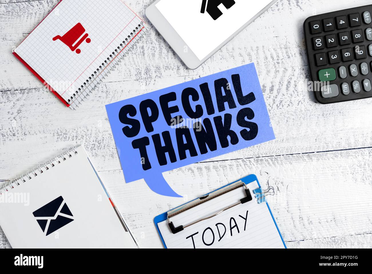 Conceptual display Special Thanks. Business idea expression of appreciation or gratitude or an ...