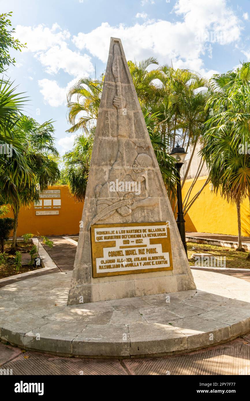 Memorial obelisk monument to martyrs of the revolution 1910-1932 ...