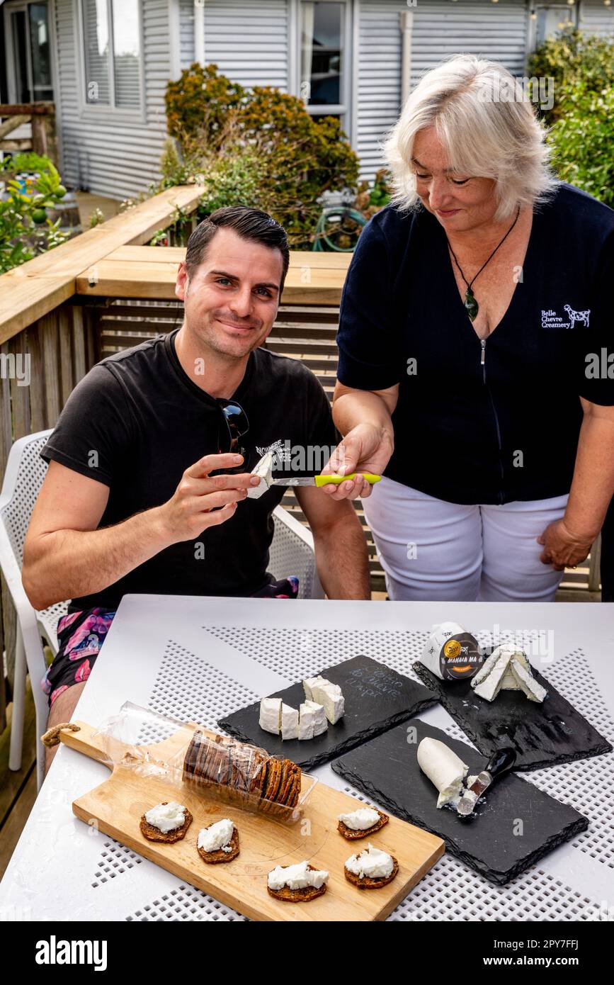 Luke McGowan Head Chef At The Cove Cafe In Waipu Tastes A Selection ...