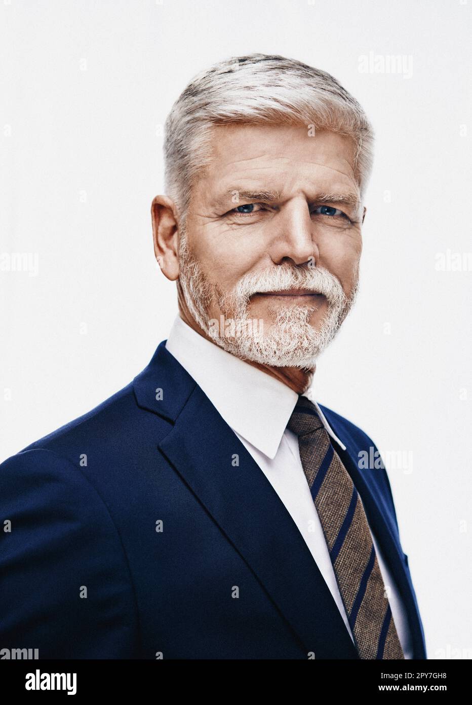 Czech President Petr Pavel official portrait, May 3, 2023. (CTK Photo ...