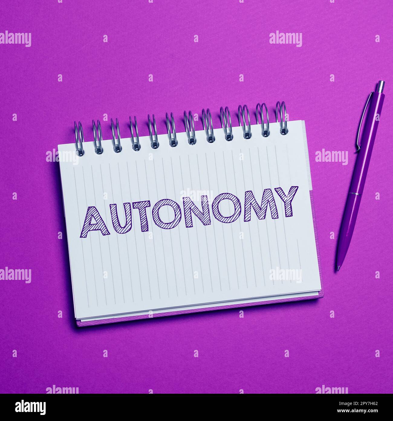 Text caption presenting Autonomy. Word Written on vehicle that can ...