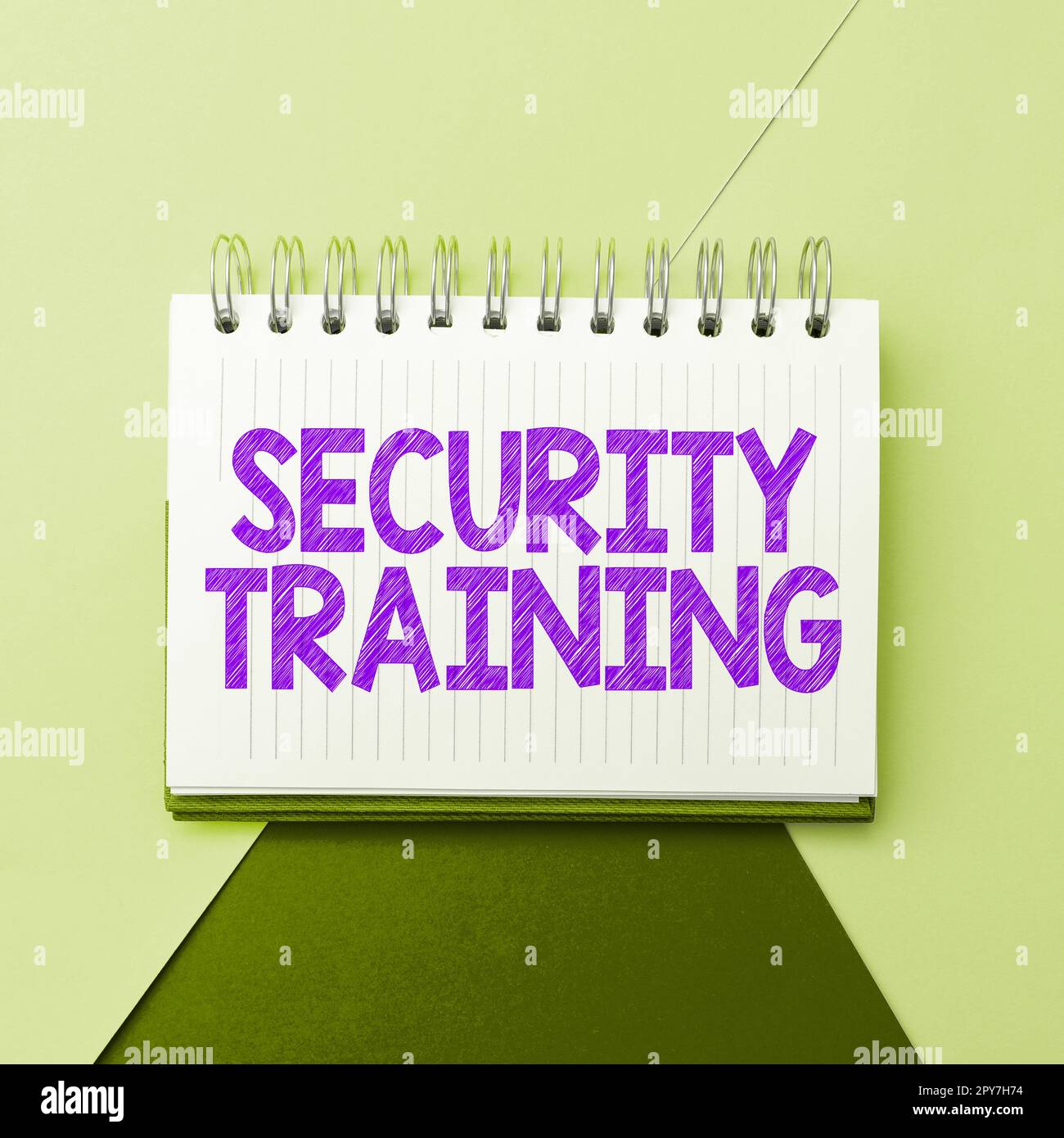 Sign displaying Security Training. Conceptual photo providing security ...