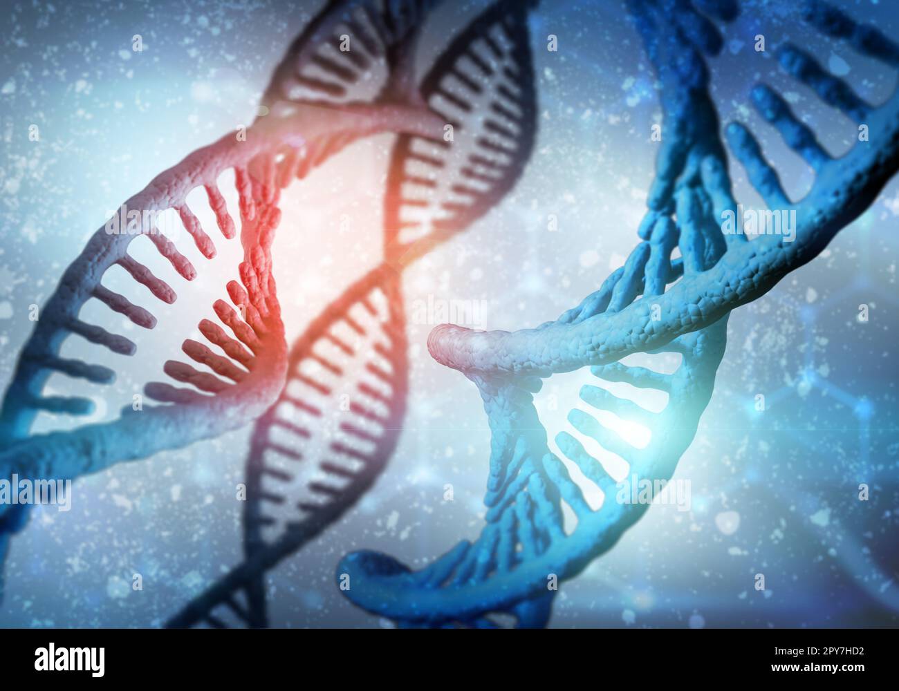 DNA molecules background Stock Photo - Alamy