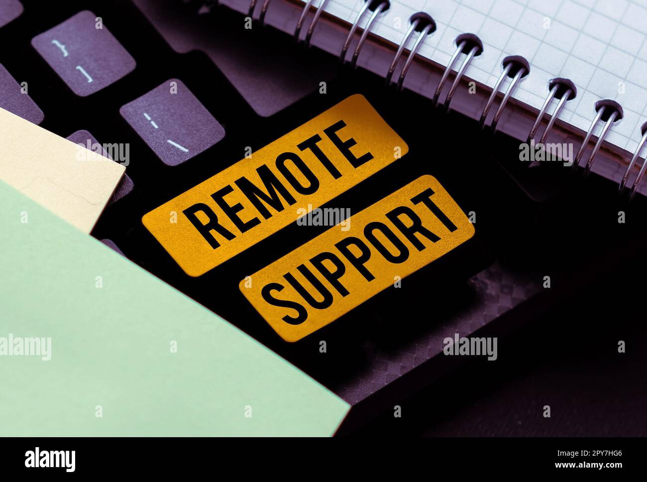 Conceptual caption remote hi-res stock photography and images - Alamy