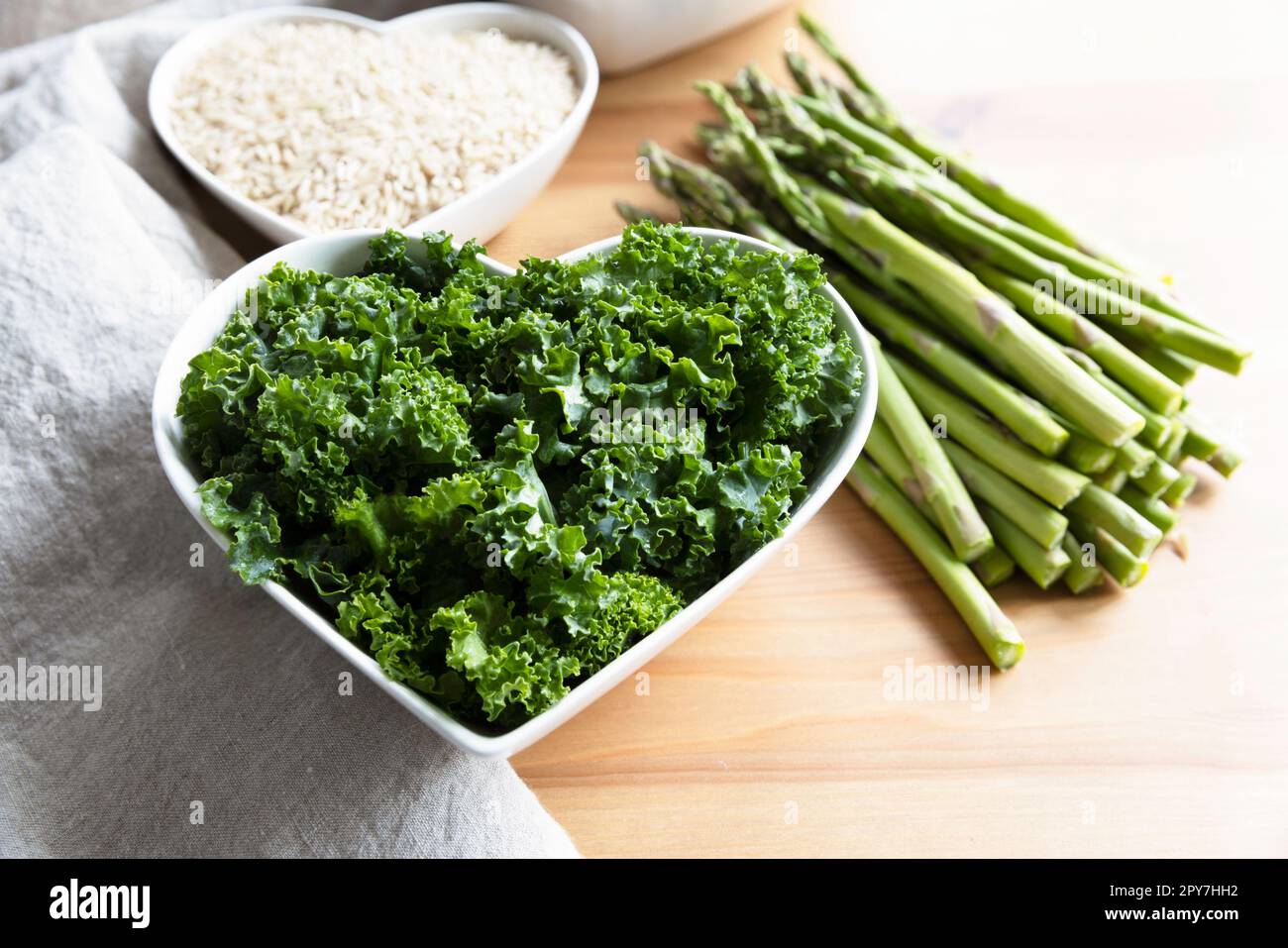 Brown rice heart hi-res stock photography and images - Alamy