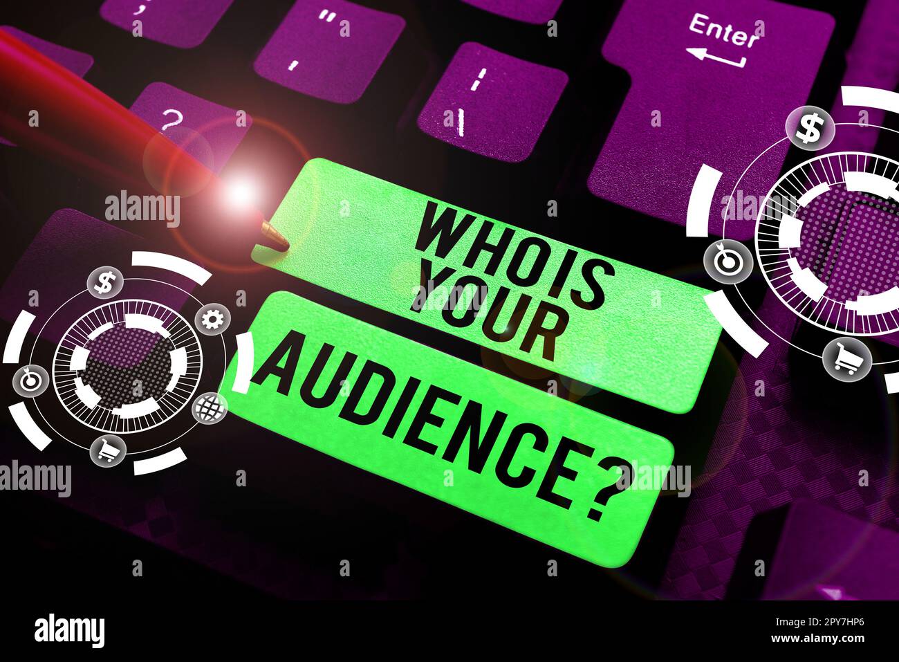 Sign displaying Who Is Your Audience. Word Written on who is watching ...