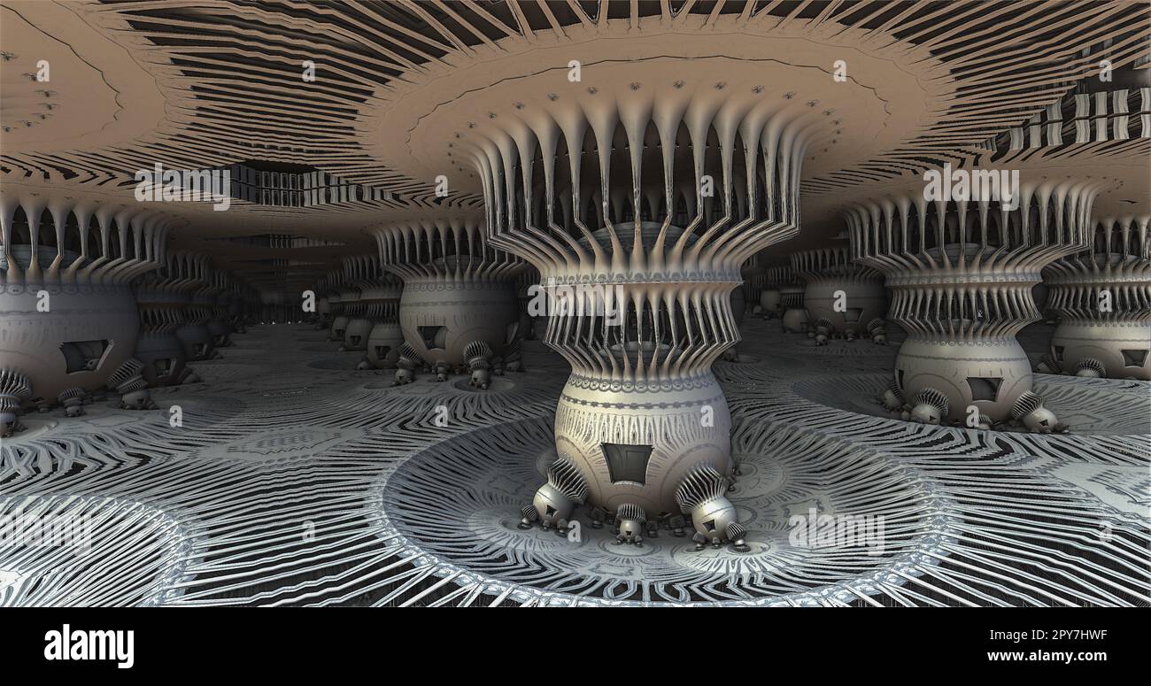the Architecture and Technology of an alien planet under an alien sun ...