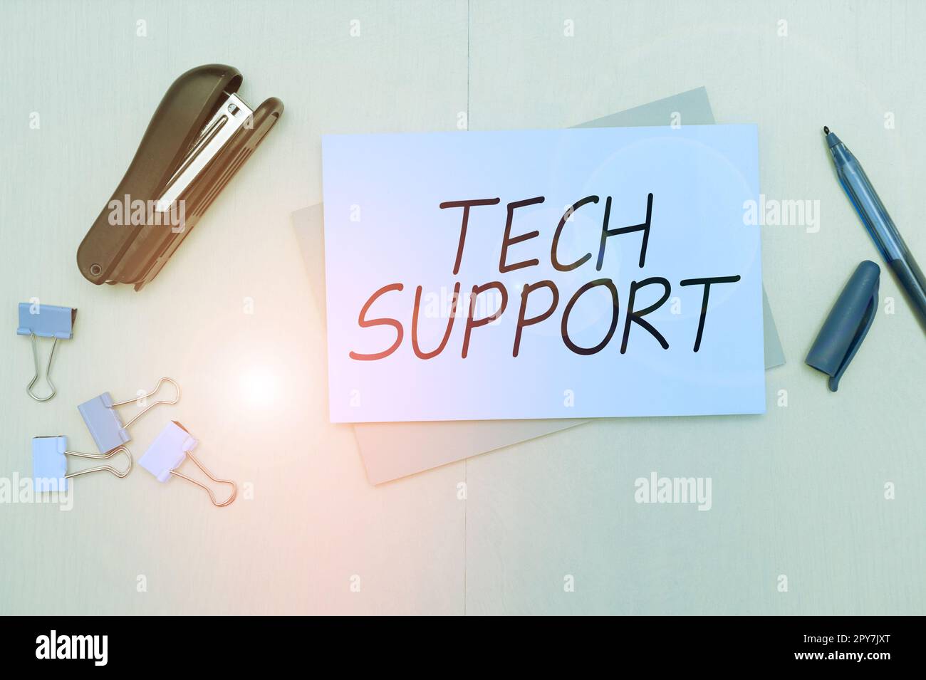 Writing displaying text Tech Support. Business concept Assisting ...
