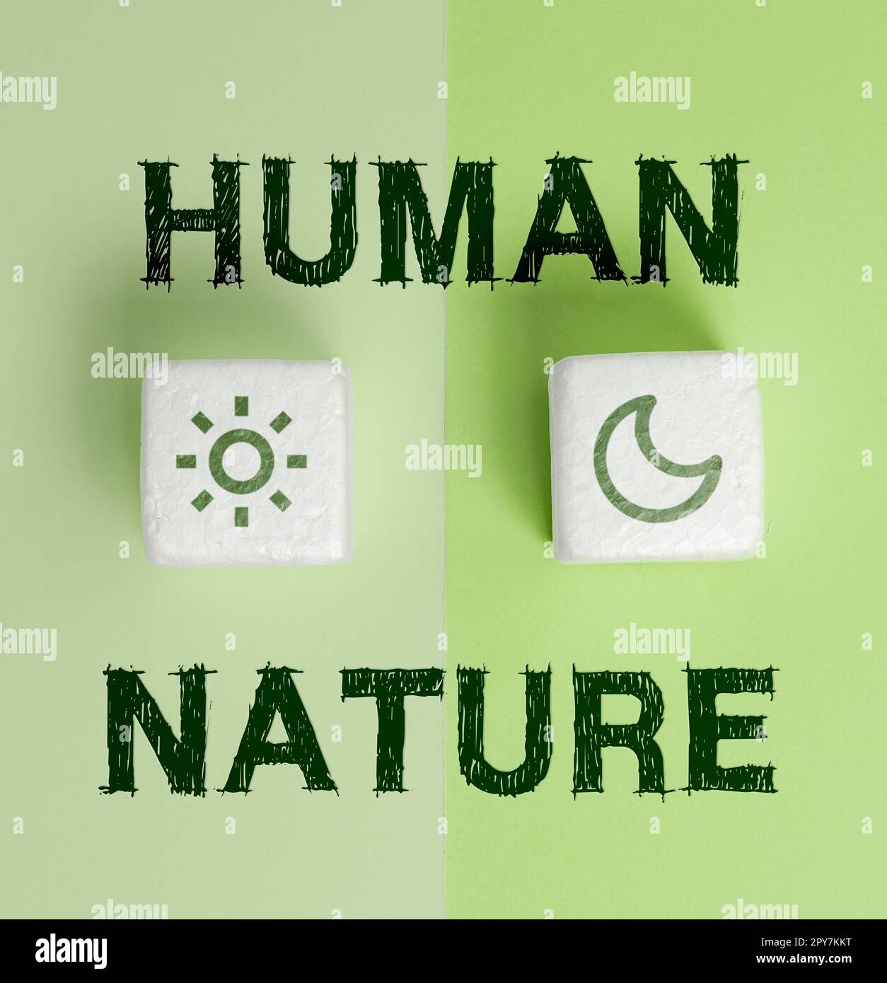 Hand writing sign Human Nature. Concept meaning psychological ...