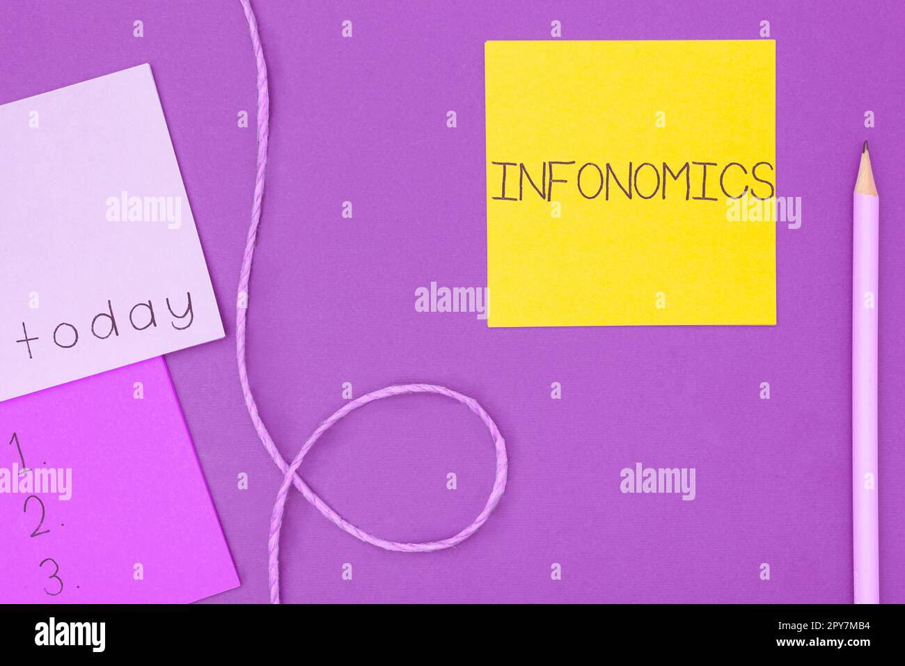 Conceptual display Infonomics. Business idea visual image used to ...