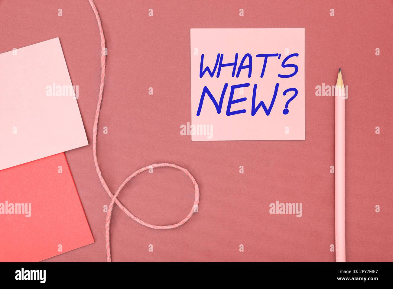 Text caption presenting What's New. Word for Asking about latest ...