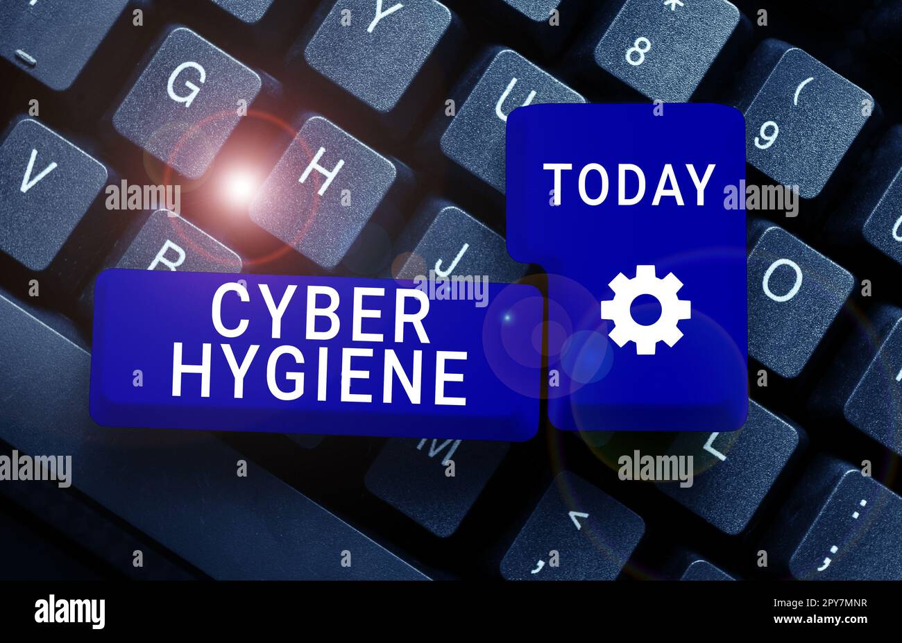 Inspiration showing sign Cyber Hygiene. Business idea steps that ...