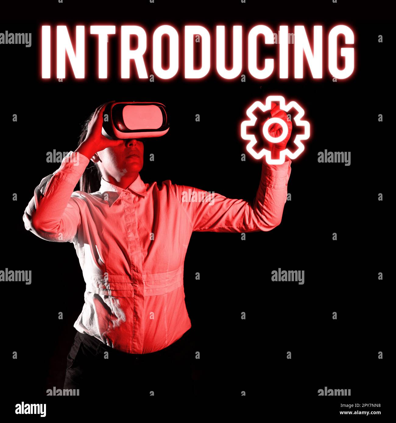 Conceptual display Introducing. Business idea Presenting a topic or ...