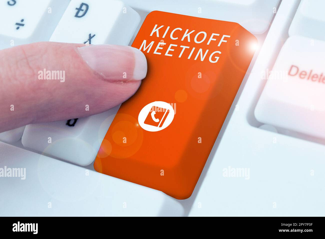 Text caption presenting Kick Off Meeting. Concept meaning first meeting ... Text caption presenting Kick Off Meeting. Concept meaning first meeting ...