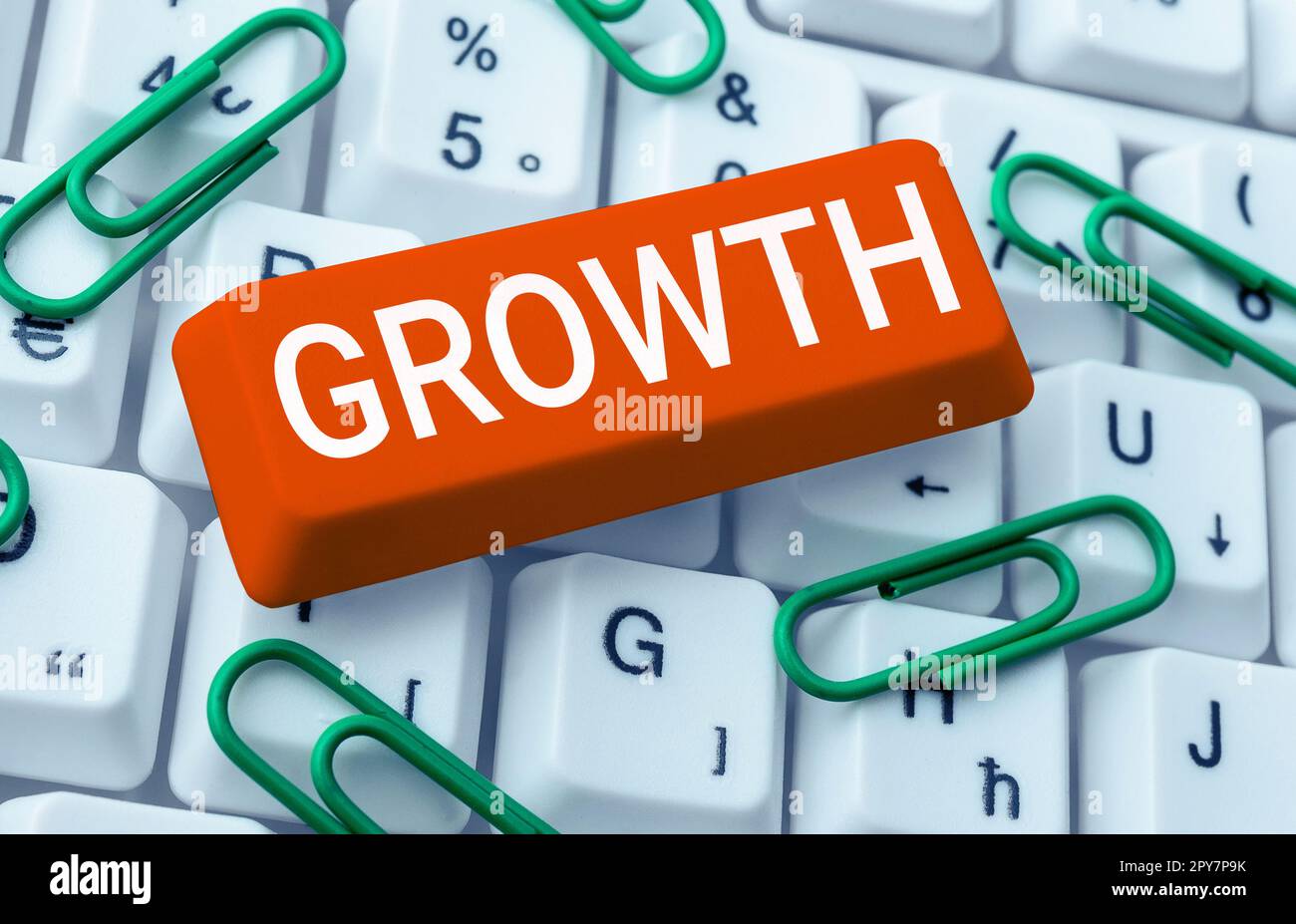 Conceptual caption Growth. Business concept process of increasing in ...