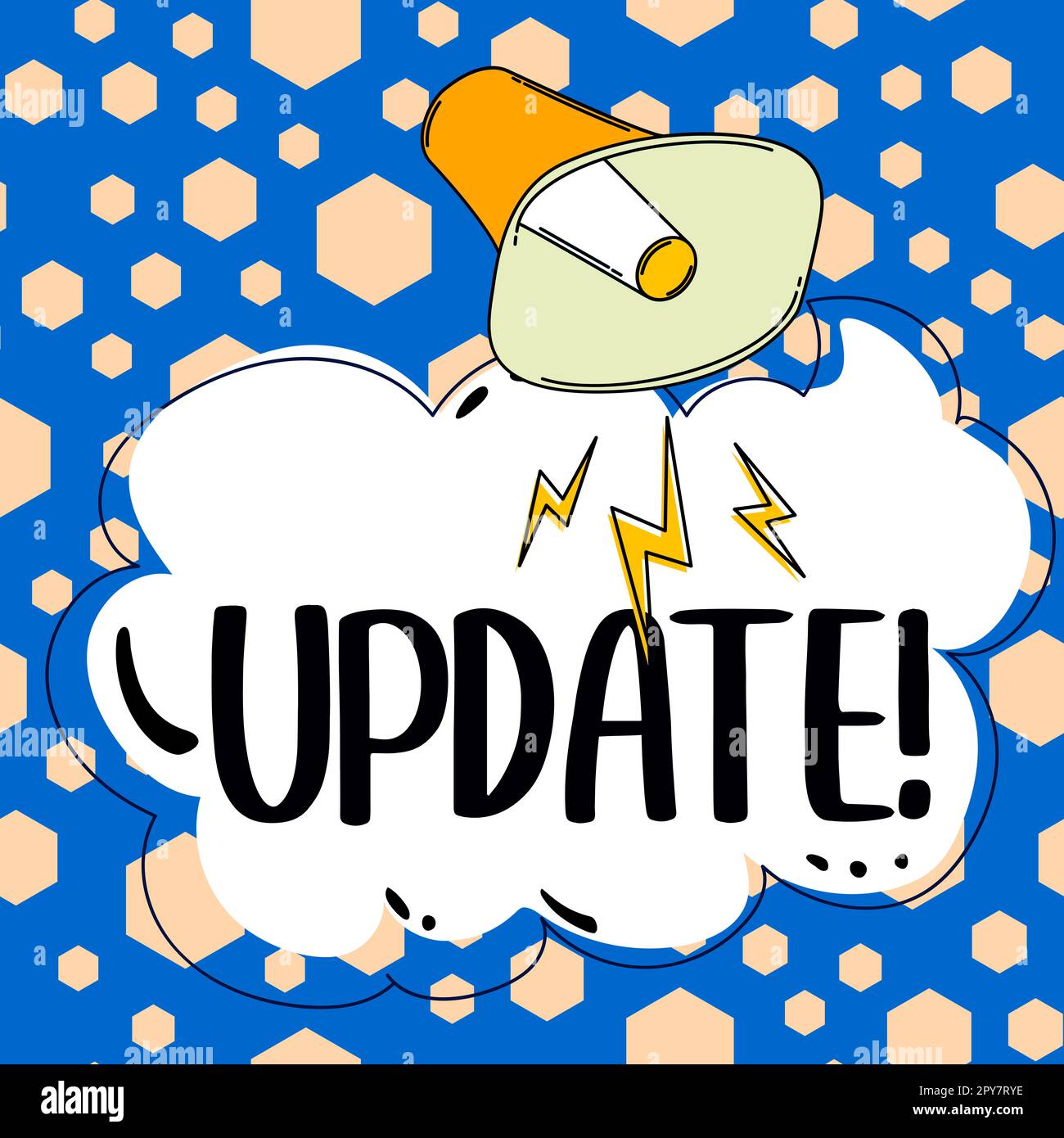 Hand writing sign Update, Business approach Make something more modern ...