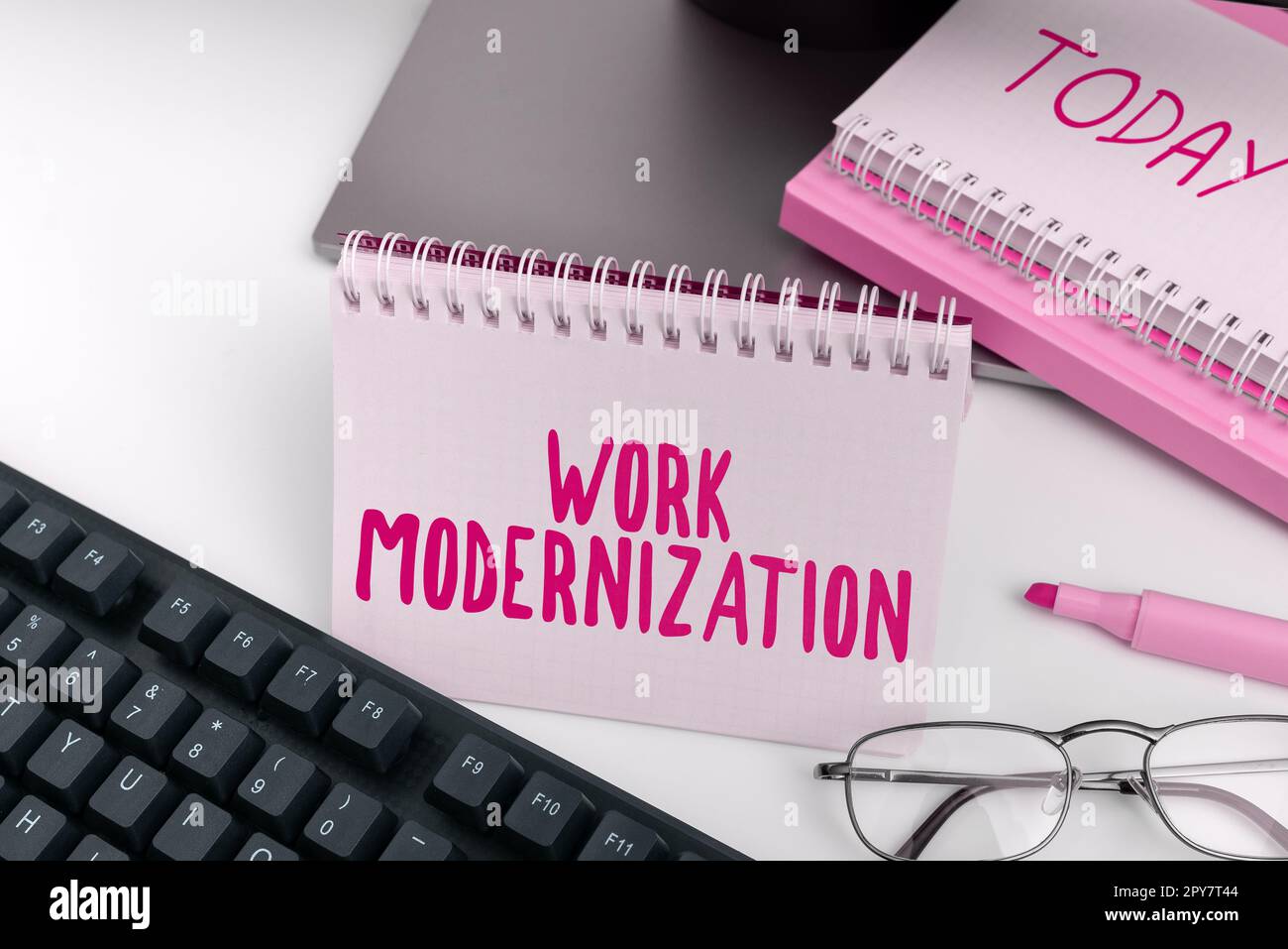 Sign displaying Work Modernization. Business idea changing product ... Sign displaying Work Modernization. Business idea changing product ...