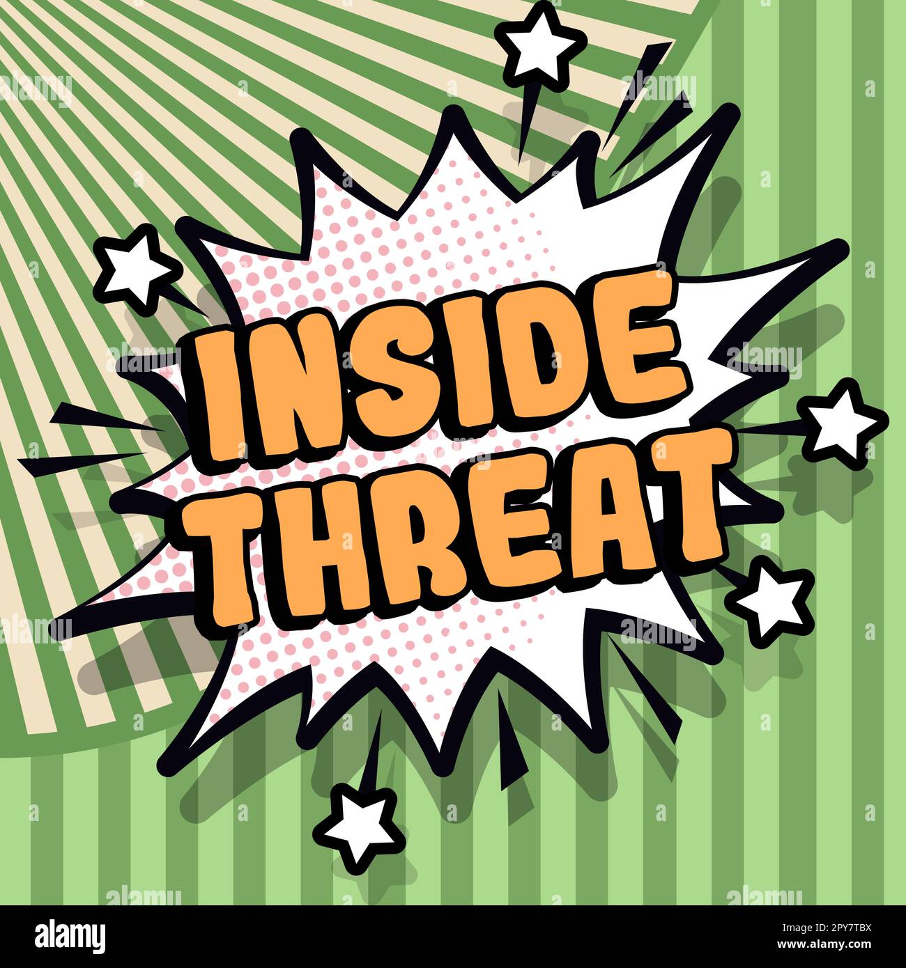 Handwriting text Inside Threat. Business overview Information that only ...