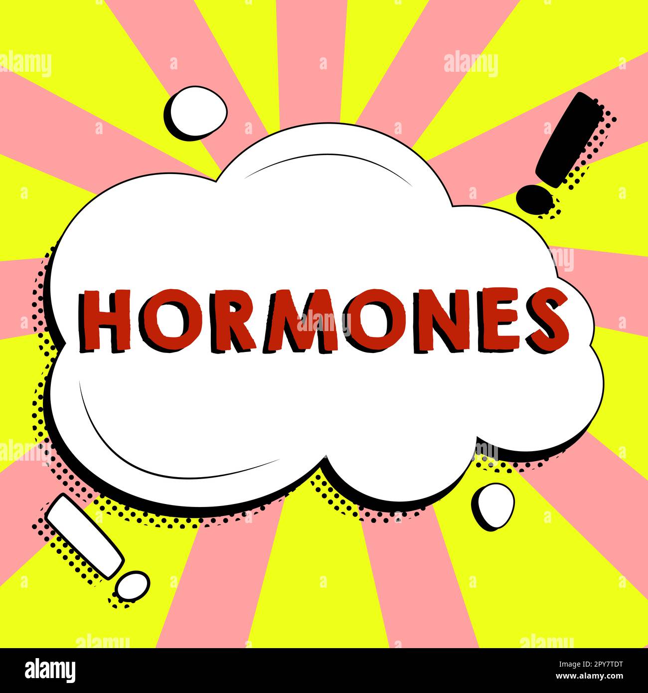 Writing displaying text Hormones. Word Written on regulatory substance ...