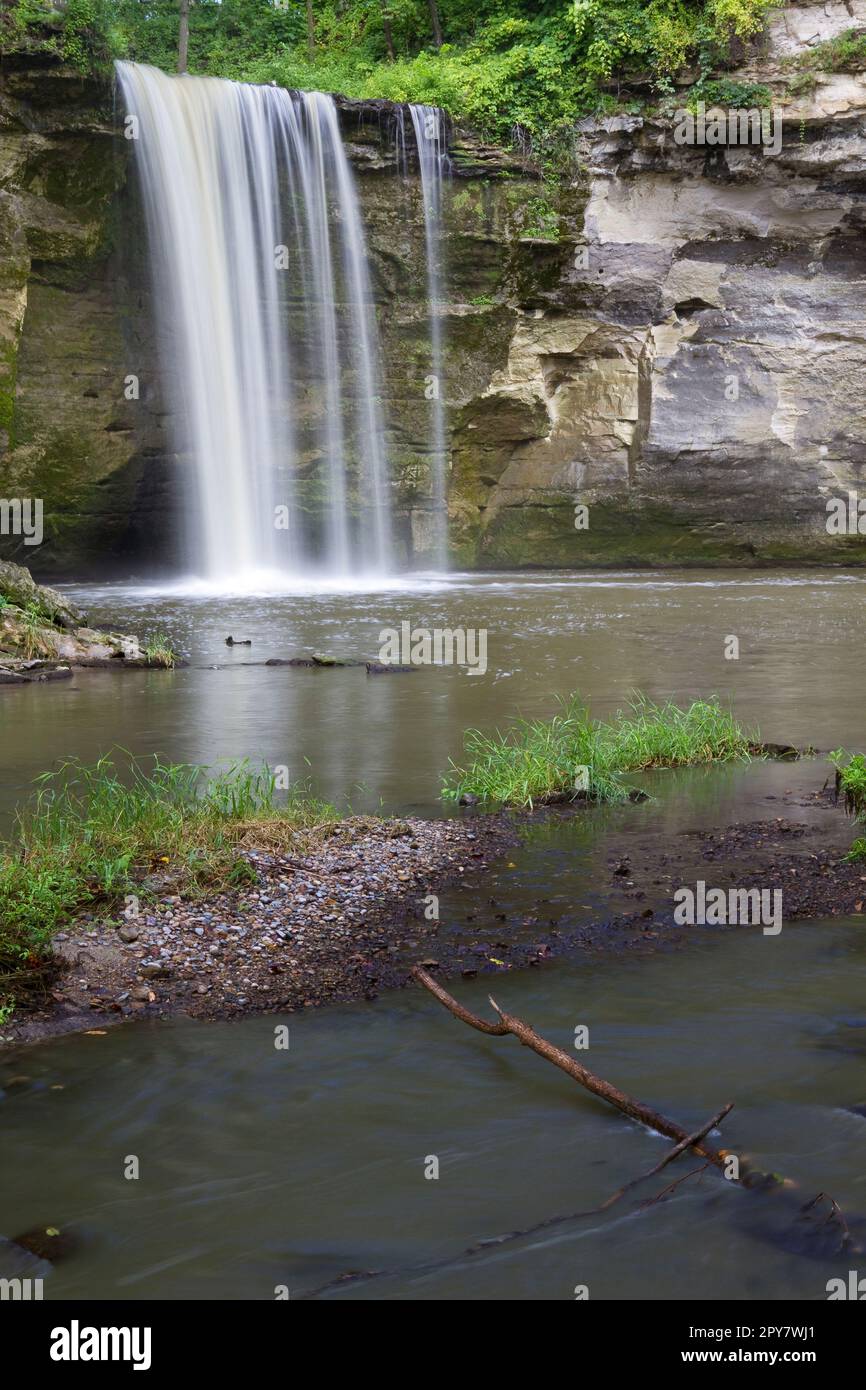 Minneopa Falls Waterfall Stock Photo - Alamy
