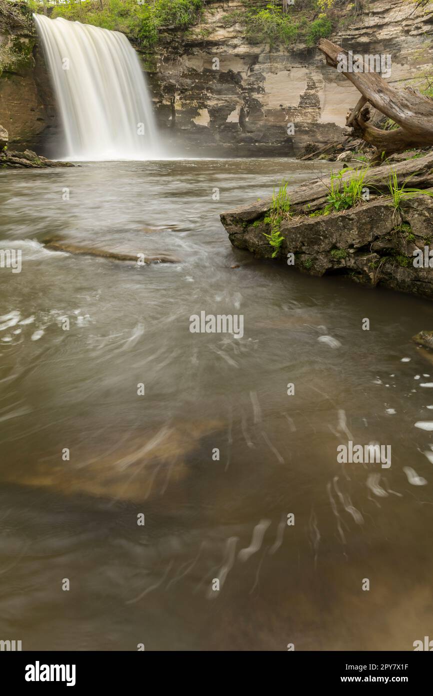 Minneopa Falls Waterfall Stock Photo - Alamy