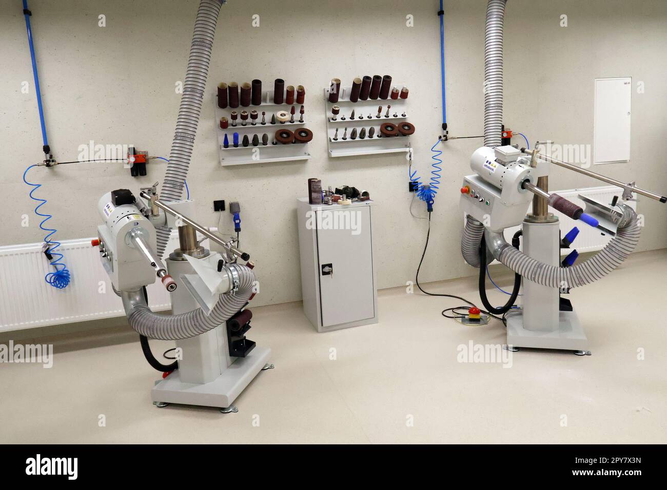 VYNNYKY, UKRAINE - MAY 1, 2023 - A prosthesis laboratory is pictured at ...