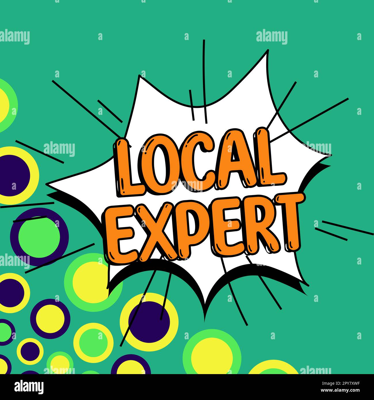 Text showing inspiration Local Expert. Business overview offers ...