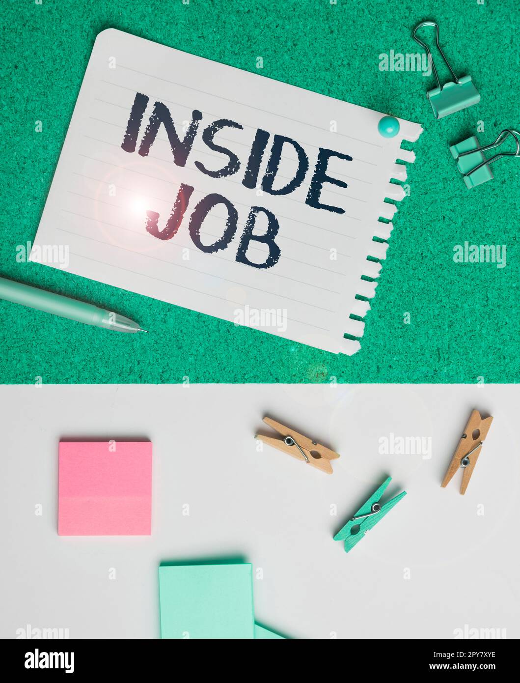 Sign displaying Inside Job. Internet Concept done with the help of ...