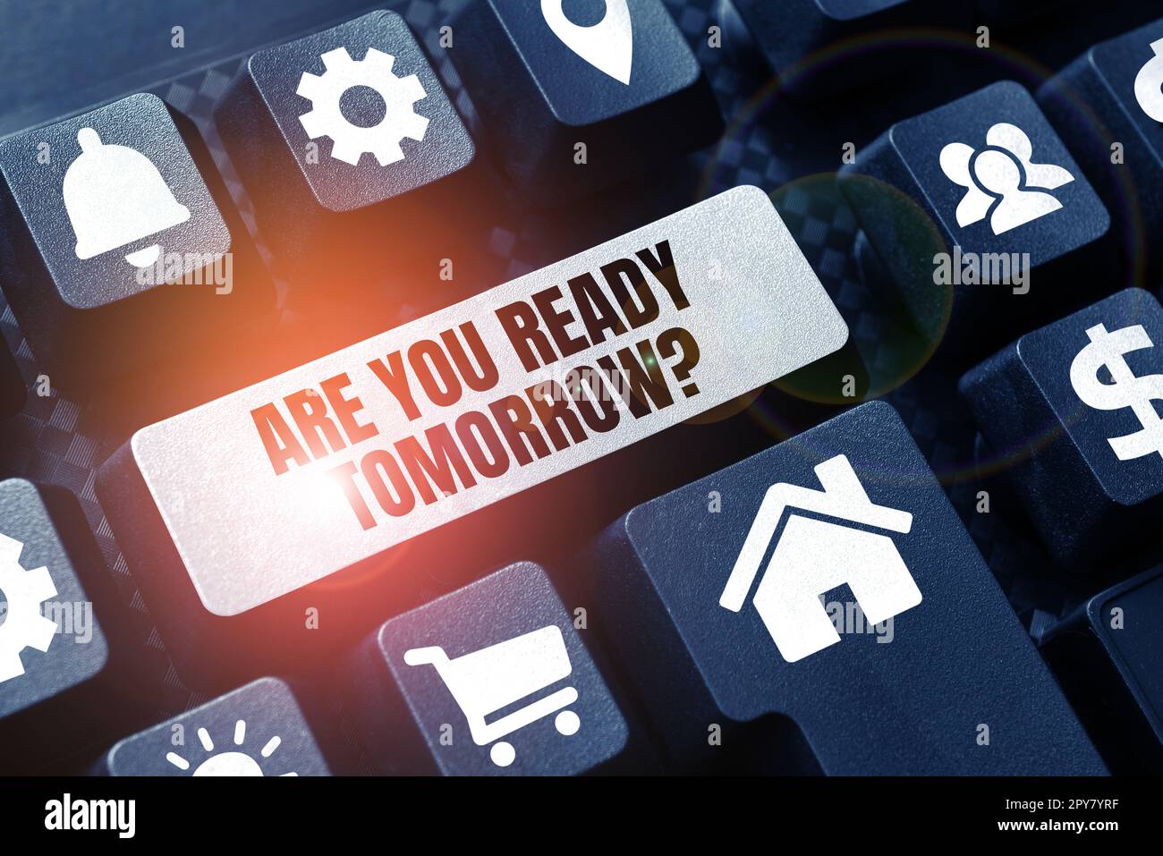 Sign displaying Are You Ready Tomorrow. Word Written on Preparation to ...