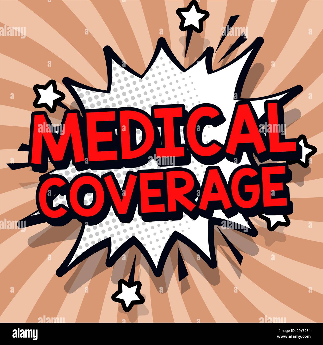 Inspiration showing sign Medical Coverage. Business overview inclusion ...