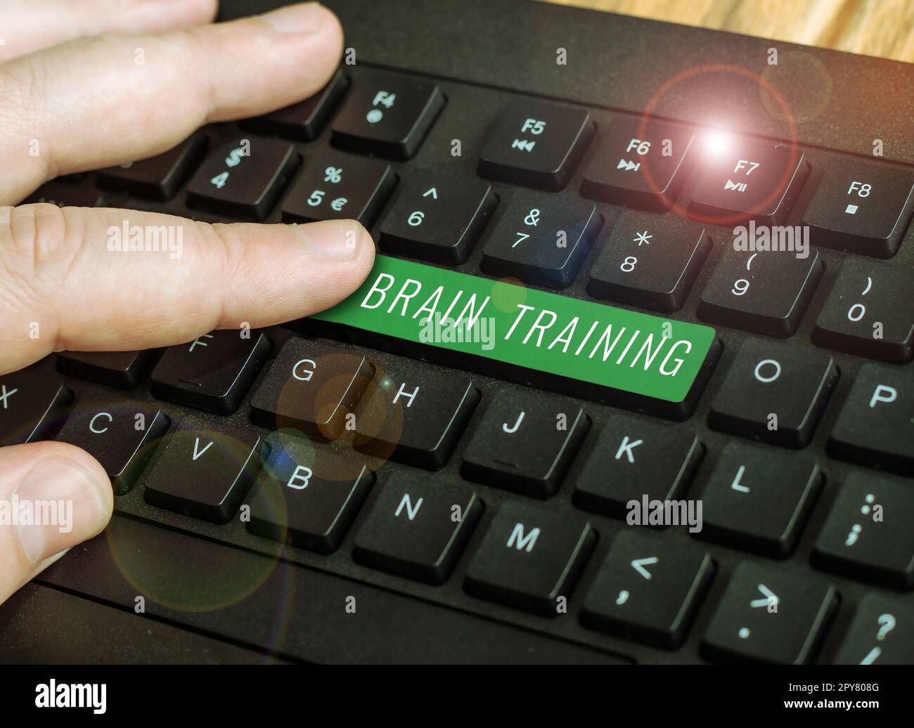 Inspiration showing sign Brain Training. Concept meaning mental ...