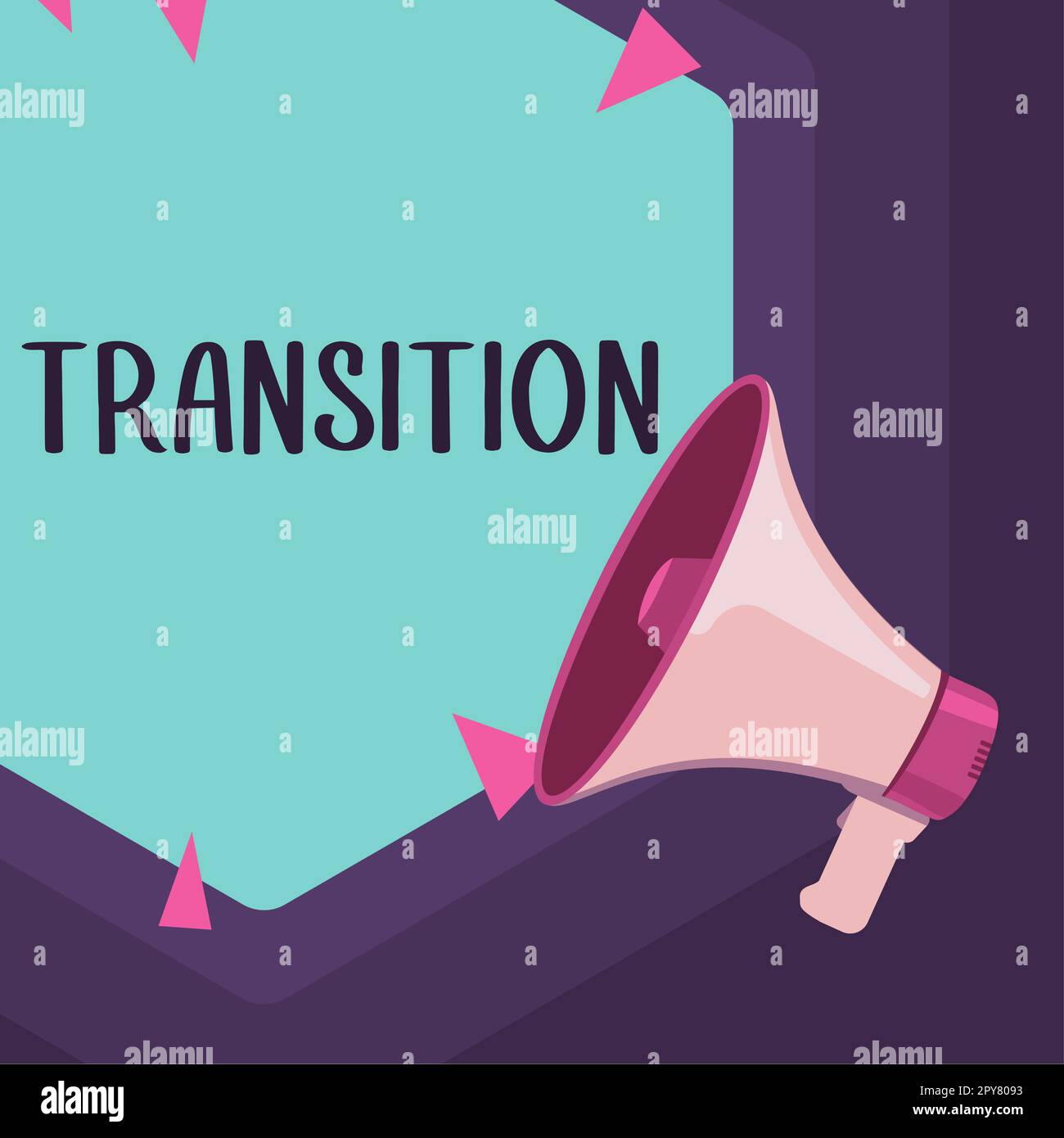 Handwriting text Transition. Internet Concept a dramatic or sweeping ...