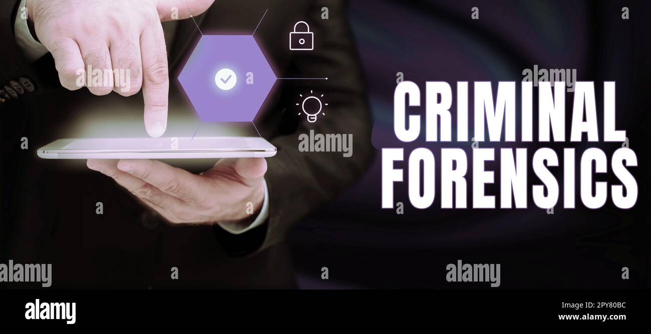 Inspiration showing sign Criminal Forensics. Word Written on Federal ...