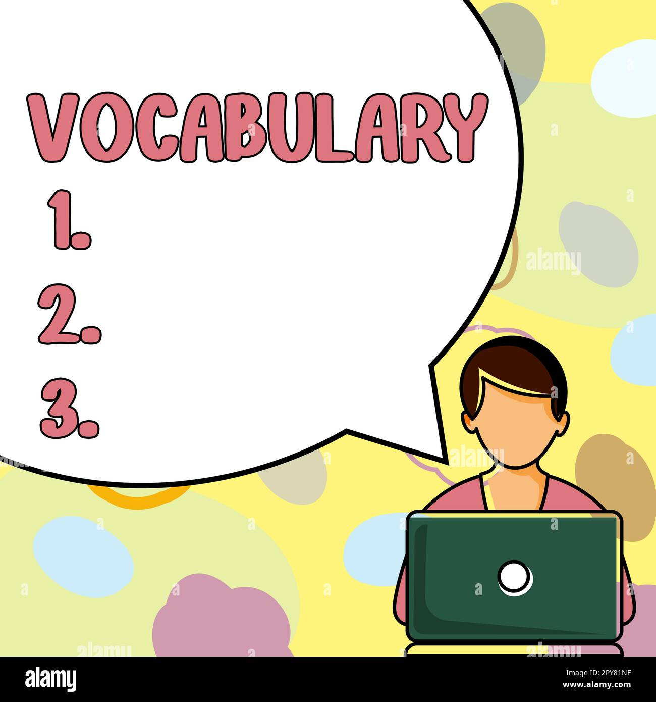 Inspiration showing sign Vocabulary. Business concept collection of ...