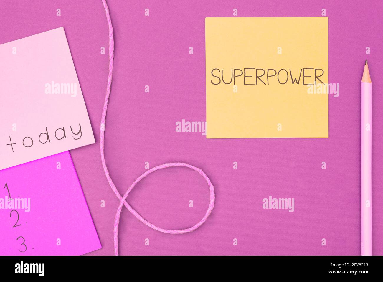Sign displaying Superpower. Word Written on a power or ability of a ...