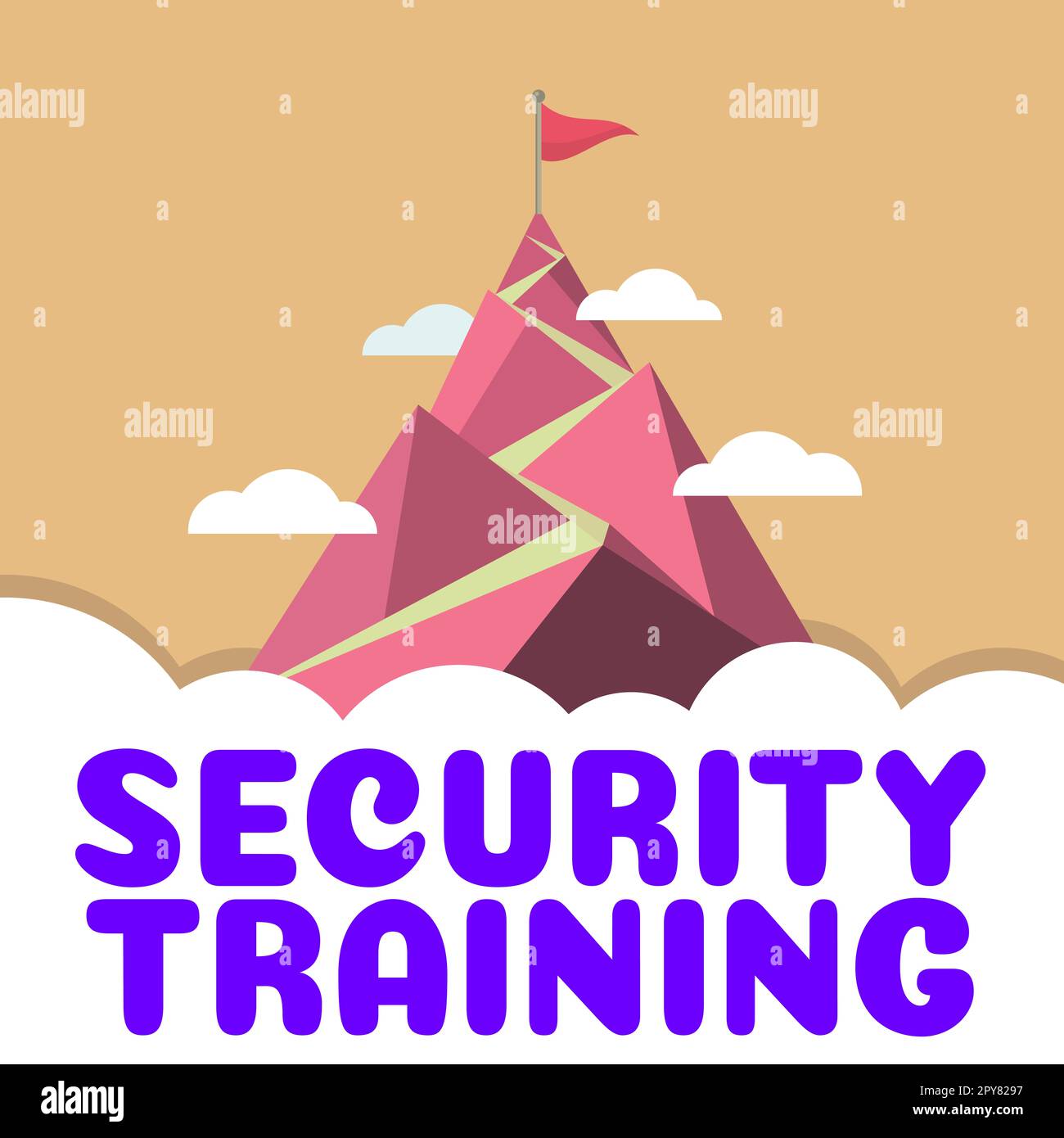 Conceptual caption Security Training. Internet Concept providing ...