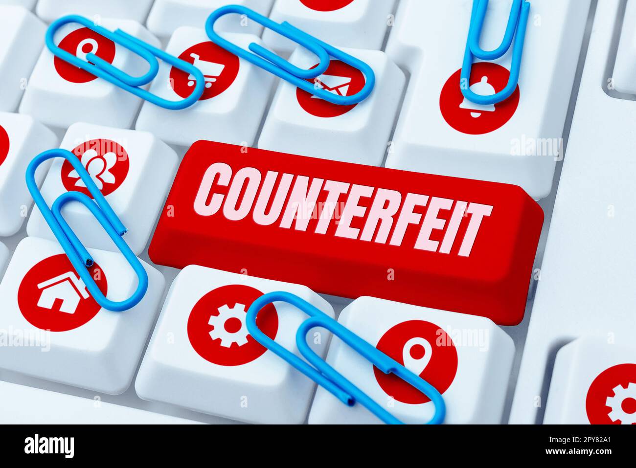 Inspiration showing sign Counterfeit. Internet Concept made in ...