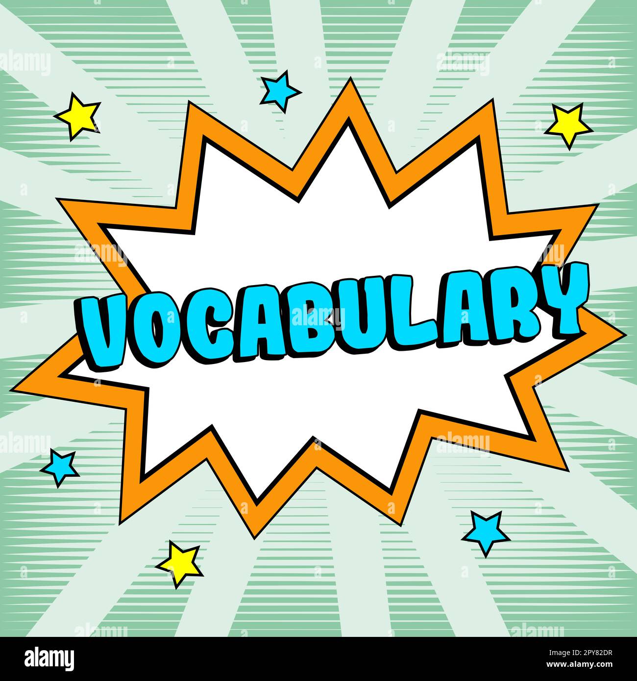 Handwriting text Vocabulary. Business concept collection of words and ...