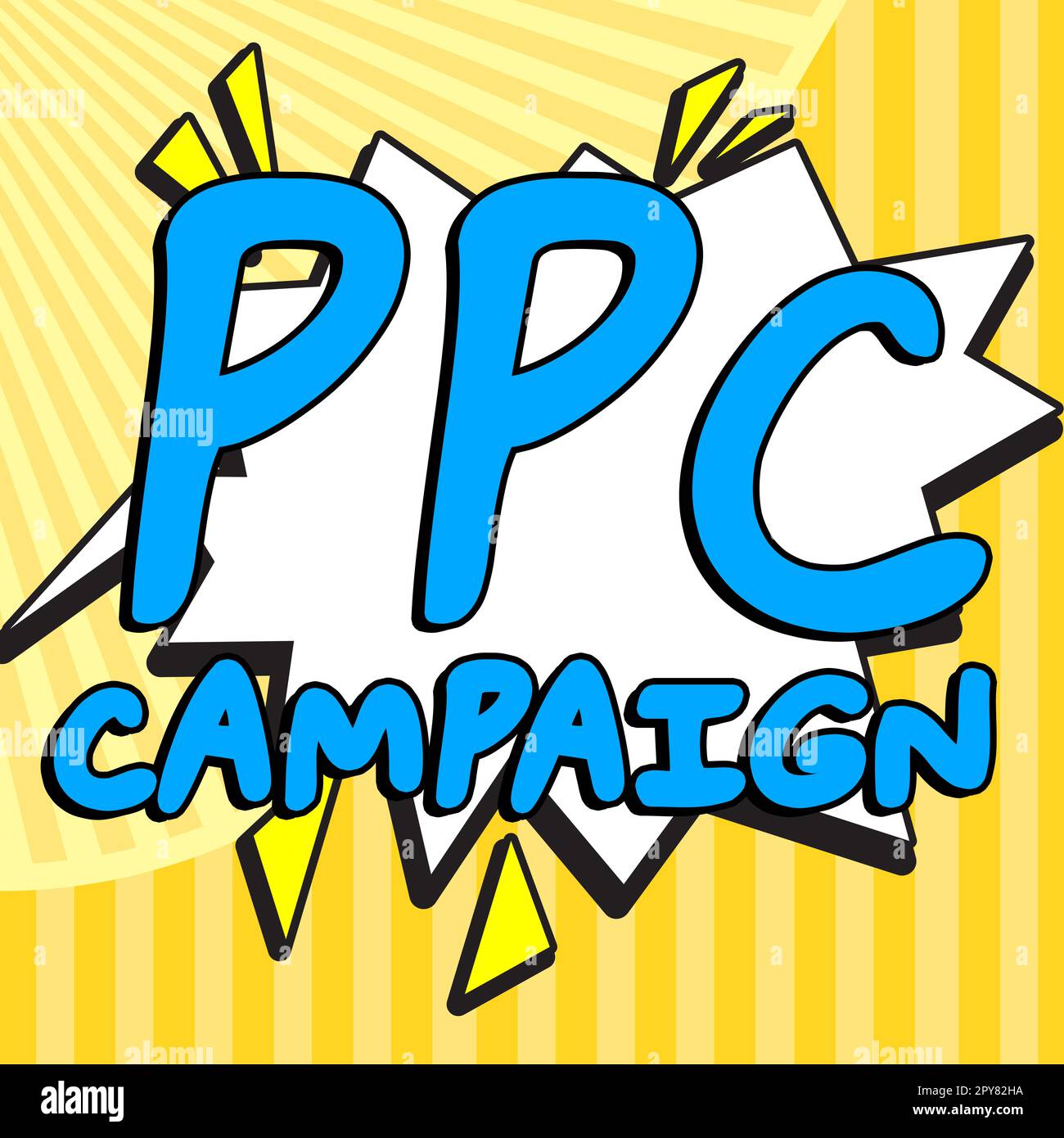 Text caption presenting Ppc Campaign. Conceptual photo use PPC in order ...