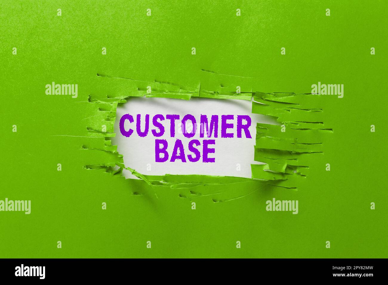 Sign displaying Customer Base. Internet Concept encourage customers to ...