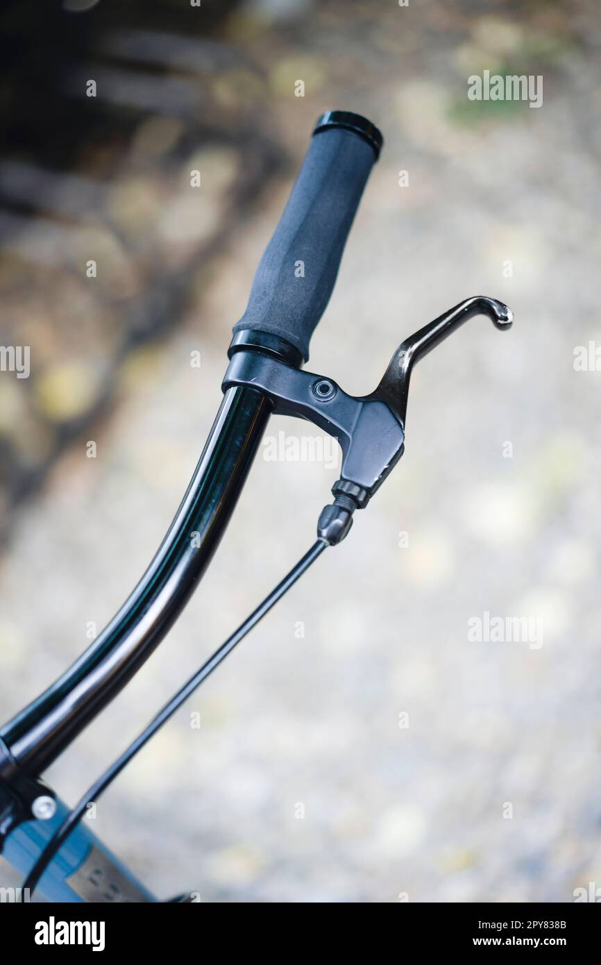 Hand brake lever hi-res stock photography and images - Alamy