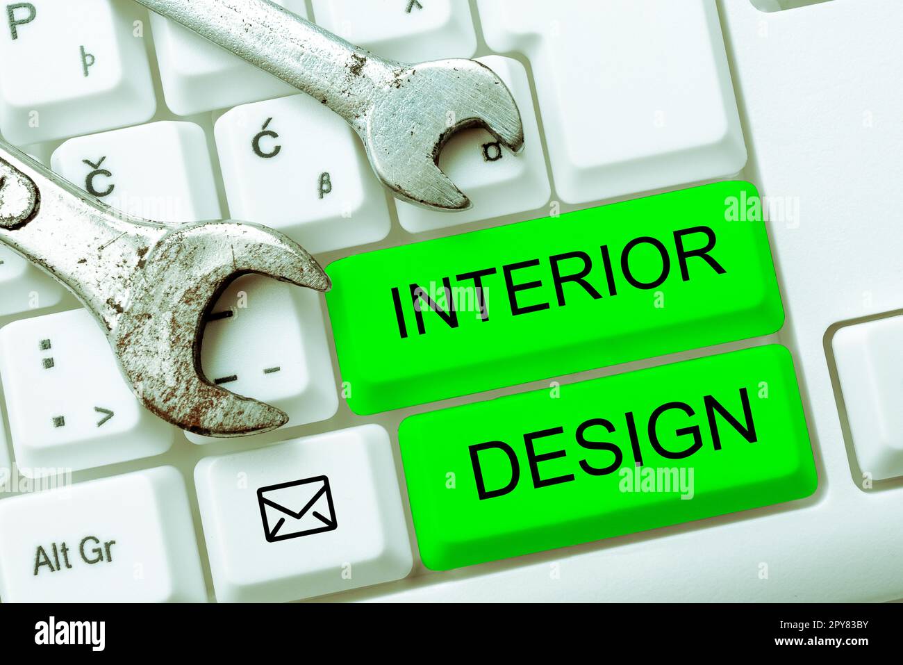 Writing displaying text Interior Design. Business overview the art of ...