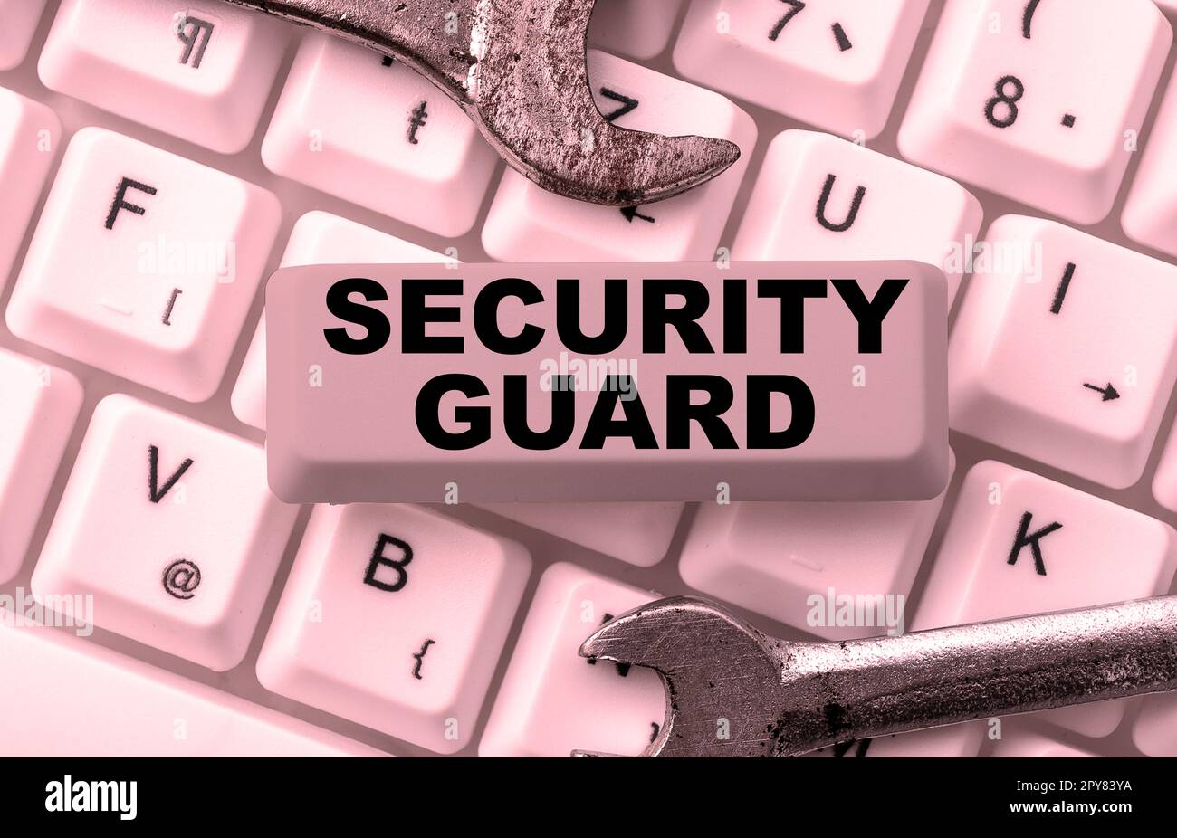 Conceptual display Security Guard. Word Written on tools used to manage ... Conceptual display Security Guard. Word Written on tools used to manage ...