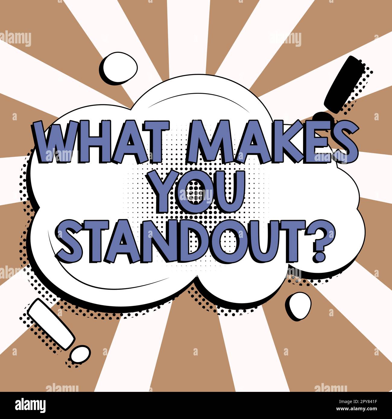 Handwriting text What Makes You Standout. Word Written on asking ...