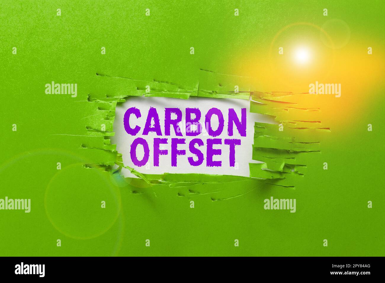 Writing displaying text Carbon Offset. Word for Reduction in emissions ... Writing displaying text Carbon Offset. Word for Reduction in emissions ...