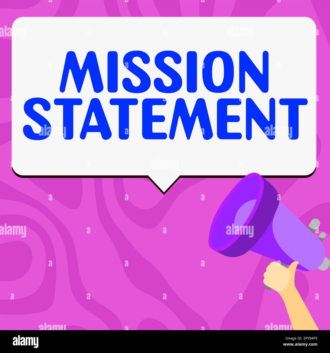 Text showing inspiration Mission Statement. Business showcase Formal ...