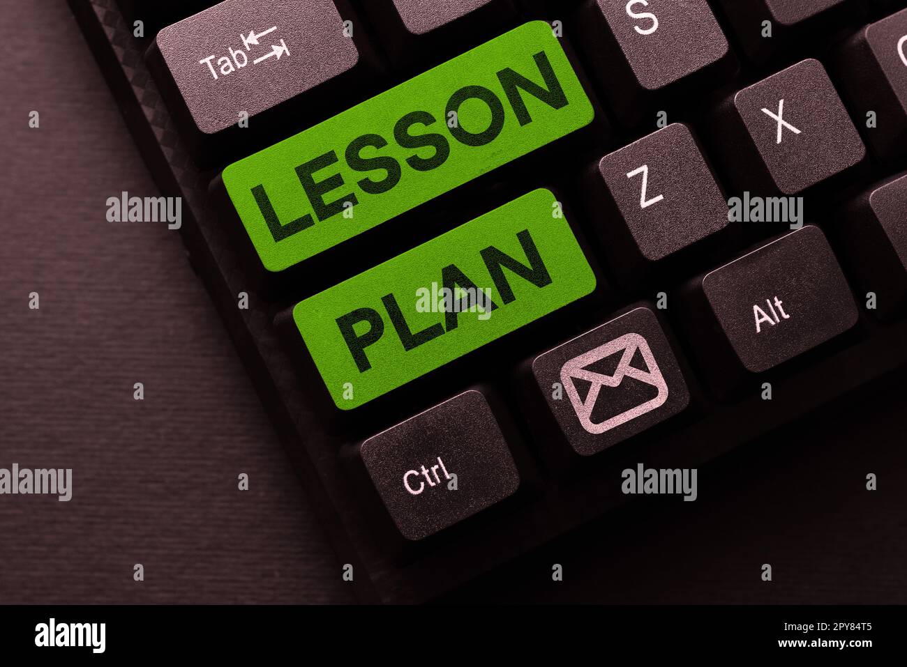 Handwriting text Lesson Plan. Internet Concept a teacher's detailed ...