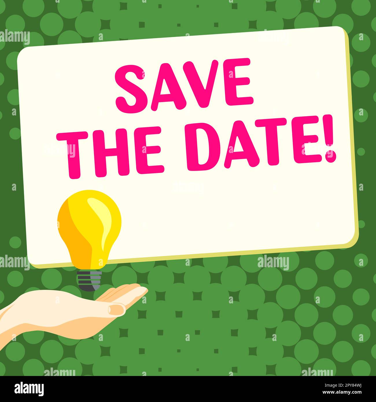 Conceptual caption Save The Date. Business concept Remembering the schedule Mark the calendar ...