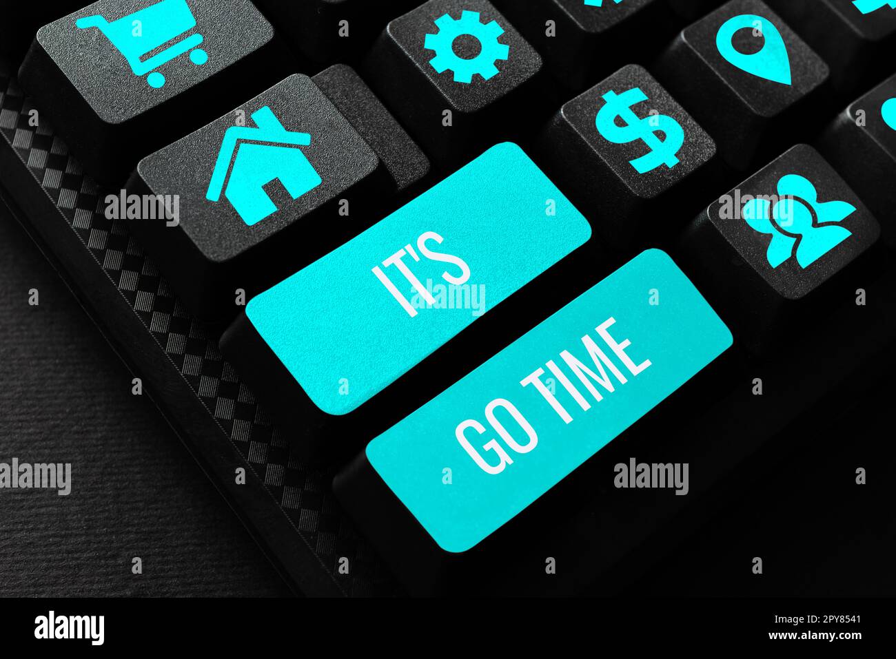 Conceptual display It's Go Time. Concept meaning A period to undertake ...