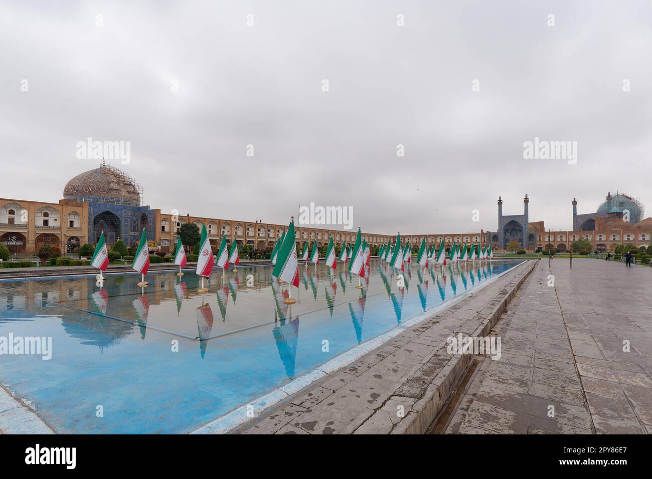 An architectural masterpiece, the Ali Qapu Palace stands majestically ...